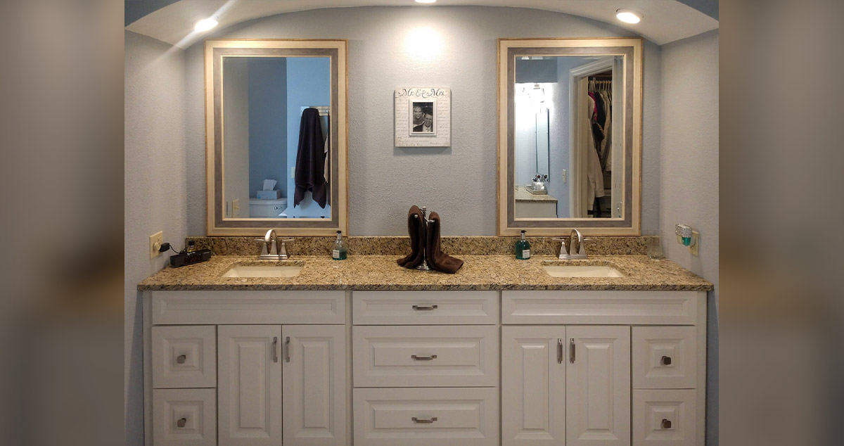 Master Bathroom Redesign - Project by James & Tammy at Menards®