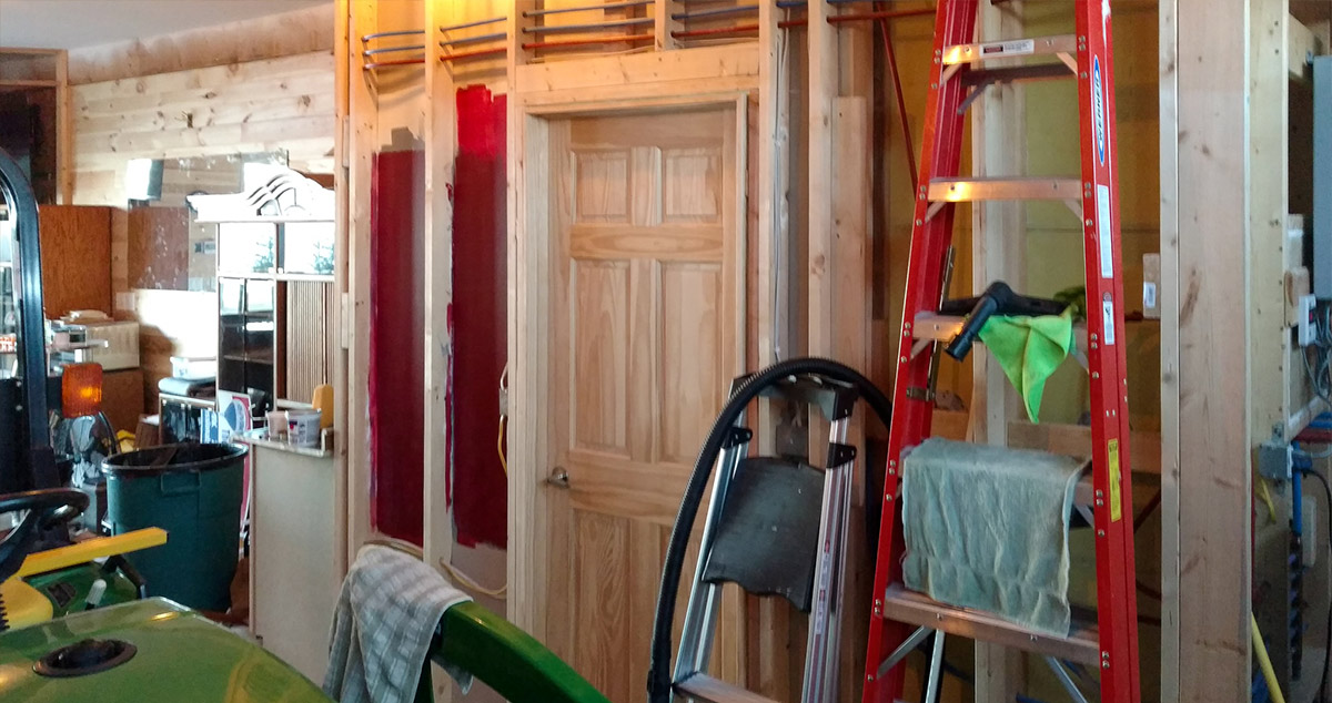 Pole Barn Bathroom - Project by Howard at Menards®