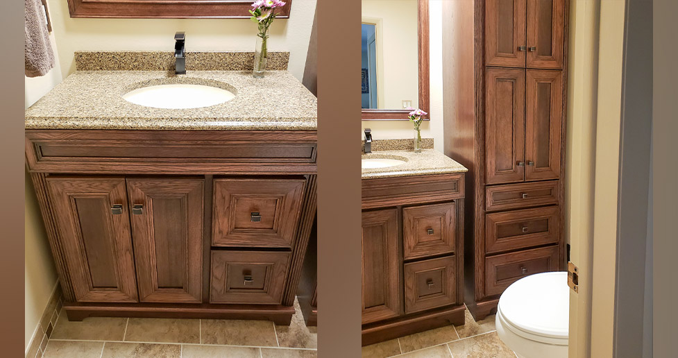 Powder Room Update - Project by Deborah at Menards®