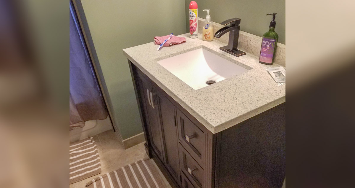 Total Bathroom Redo - Project by Daniel at Menards®
