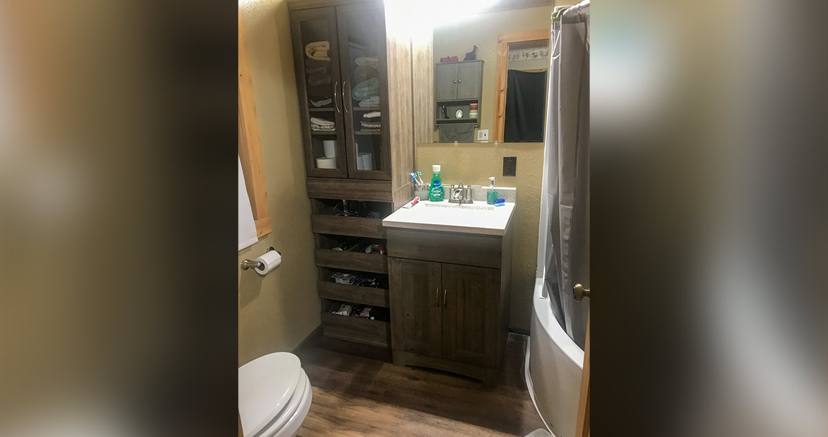 Updated Bathroom - Project by Jeff at Menards®