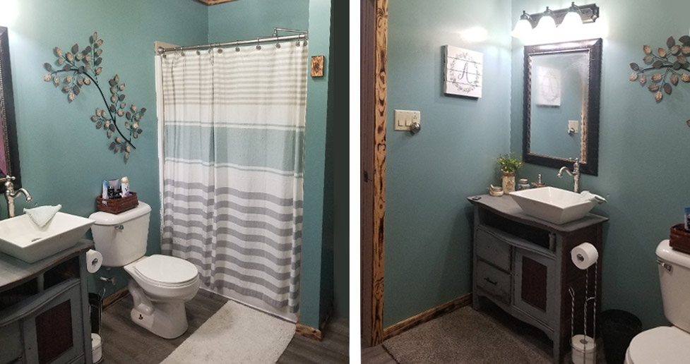 Upstairs Bathroom - Project by Megan at Menards®