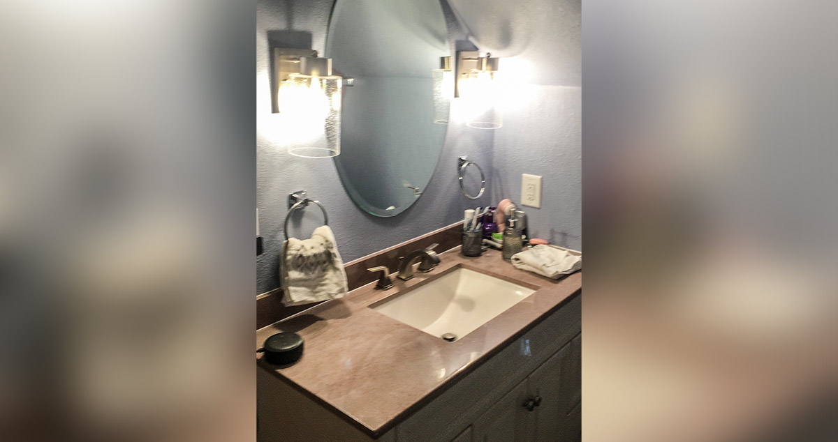 Upstairs Master Bathroom - Project by Nequel at Menards®