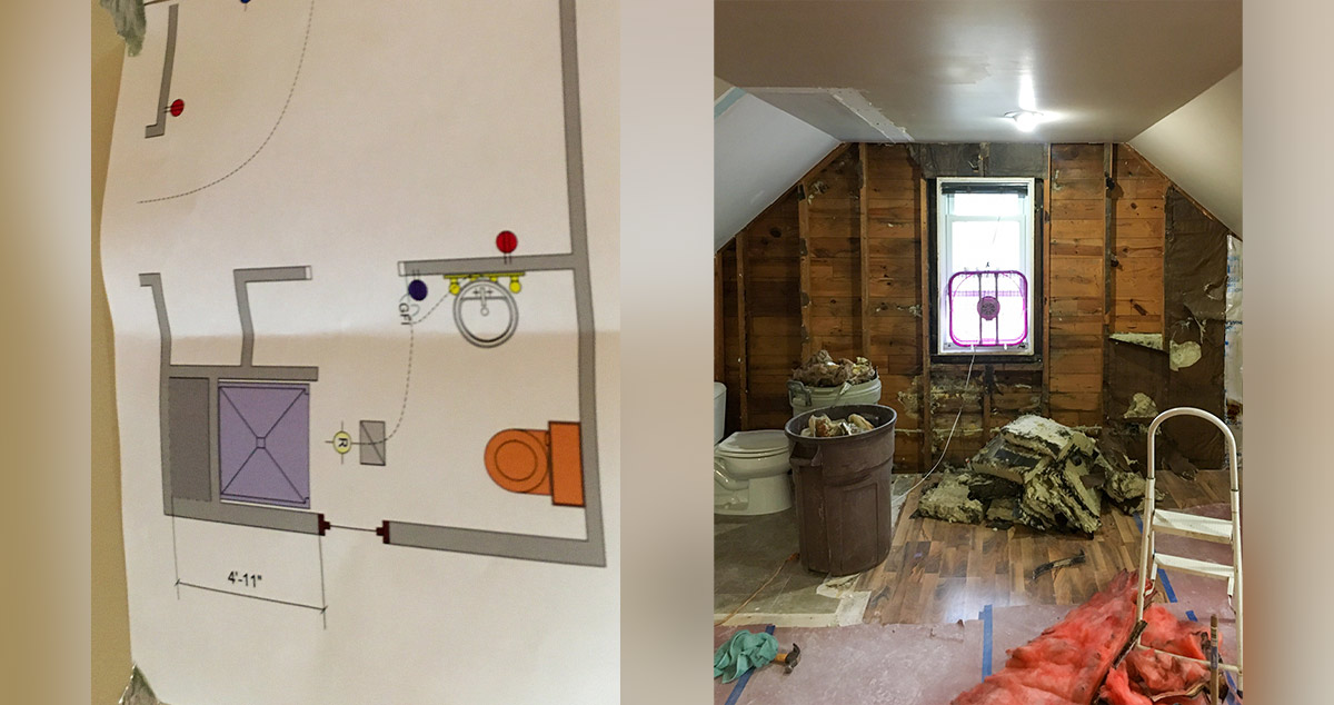 Upstairs Master Bathroom - Project by Nequel at Menards®