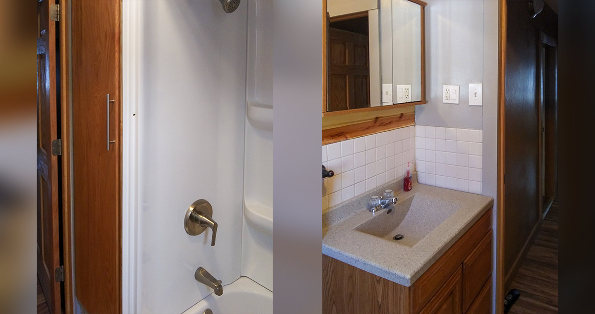 Whole Bathroom Redo - Project by Jeremiah at Menards®