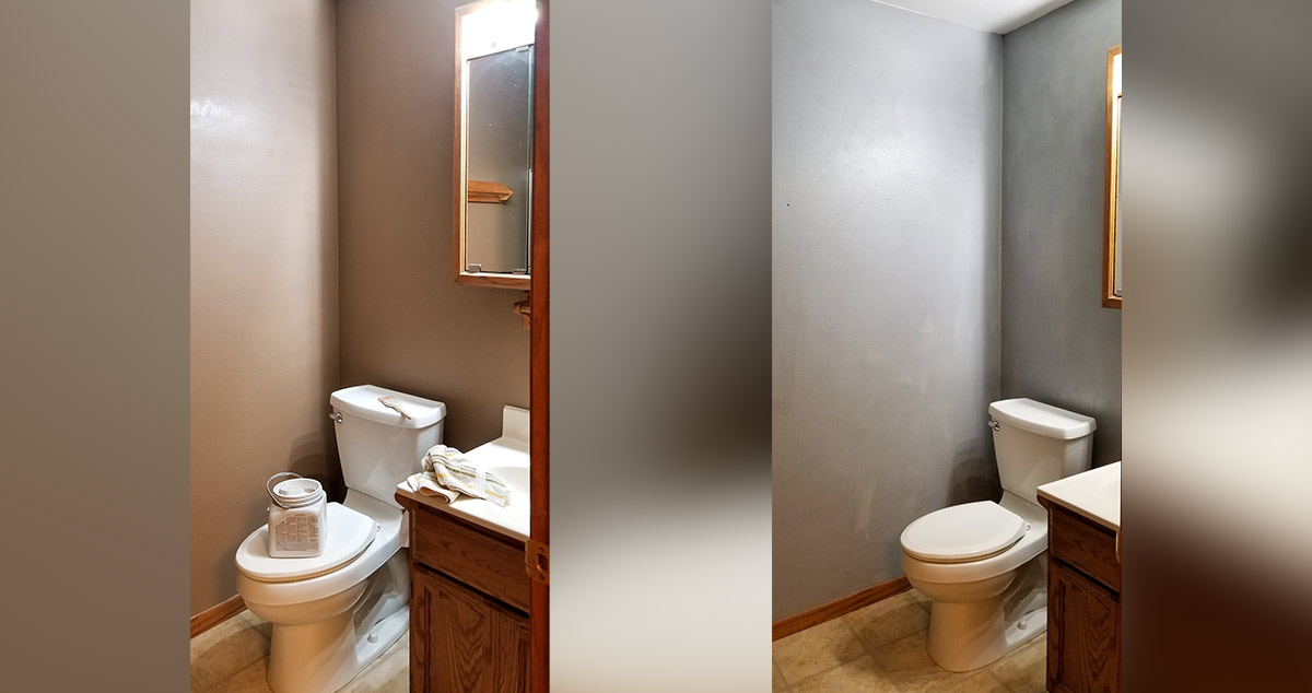 Whole Bathroom Update - Project by Michelle at Menards®