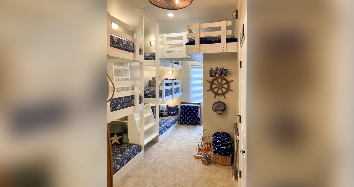 The Bunk Room Project by Mike Cindy at Menards