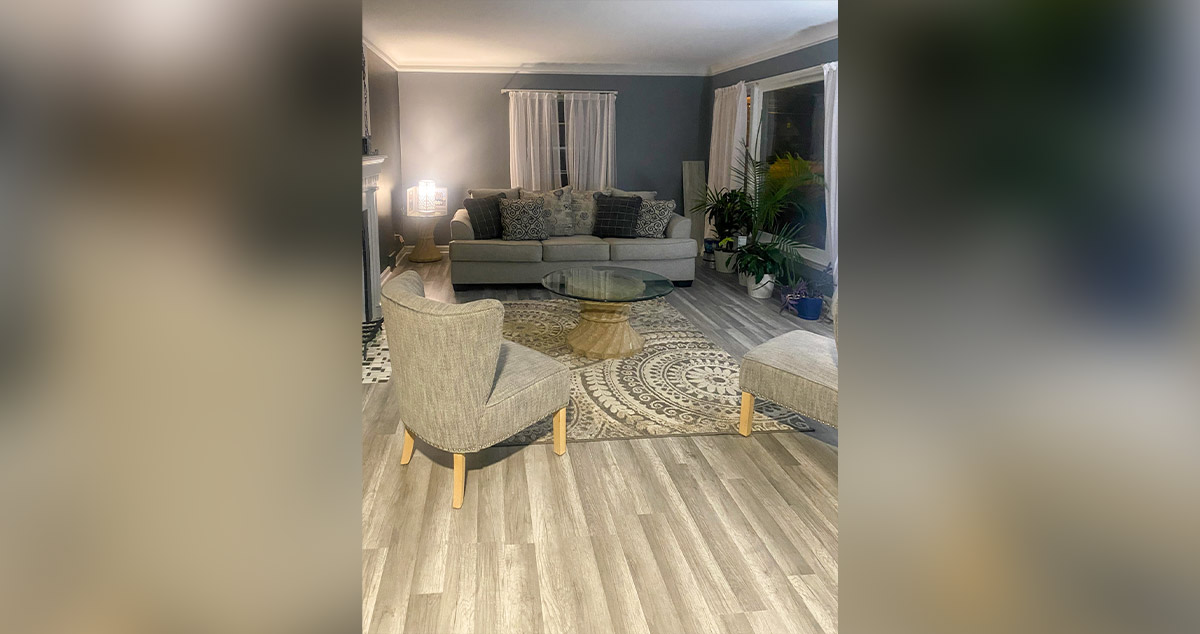 Living Room & Hallway Flooring - Project by Lashuanda at Menards®