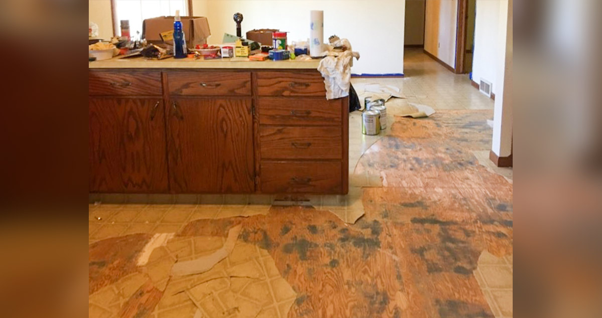 New Flooring & Fresh Paint - Project by Scott at Menards®