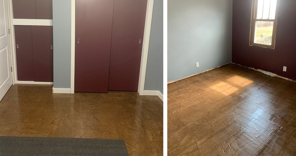 Paper Bag Flooring - Project by Michelle at Menards®