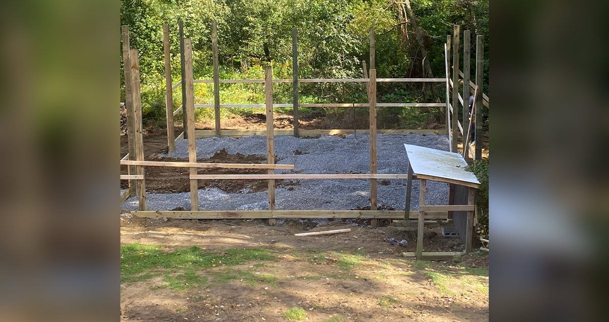 24 x 28 Pole Barn - Project by Brad at Menards®