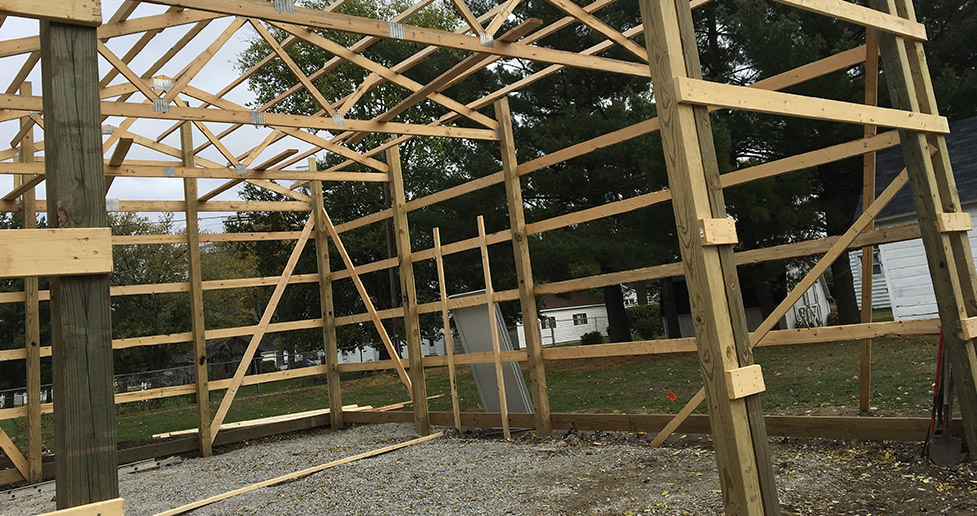 24 x 36 Post Frame Building - Project by Braden at Menards®