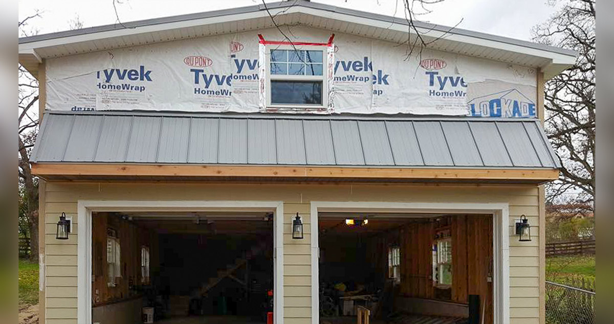 2-Story Garage - Project by Mike at Menards®