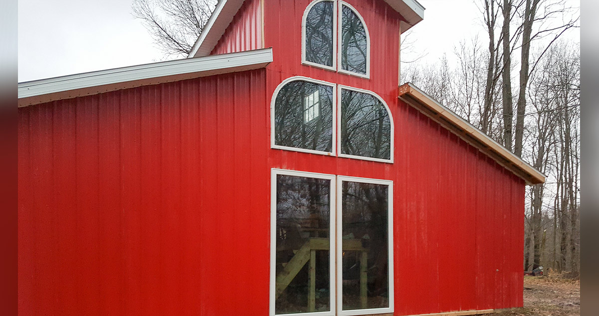 3-Door Kentucky Style Barn - Project by Leonard at Menards®