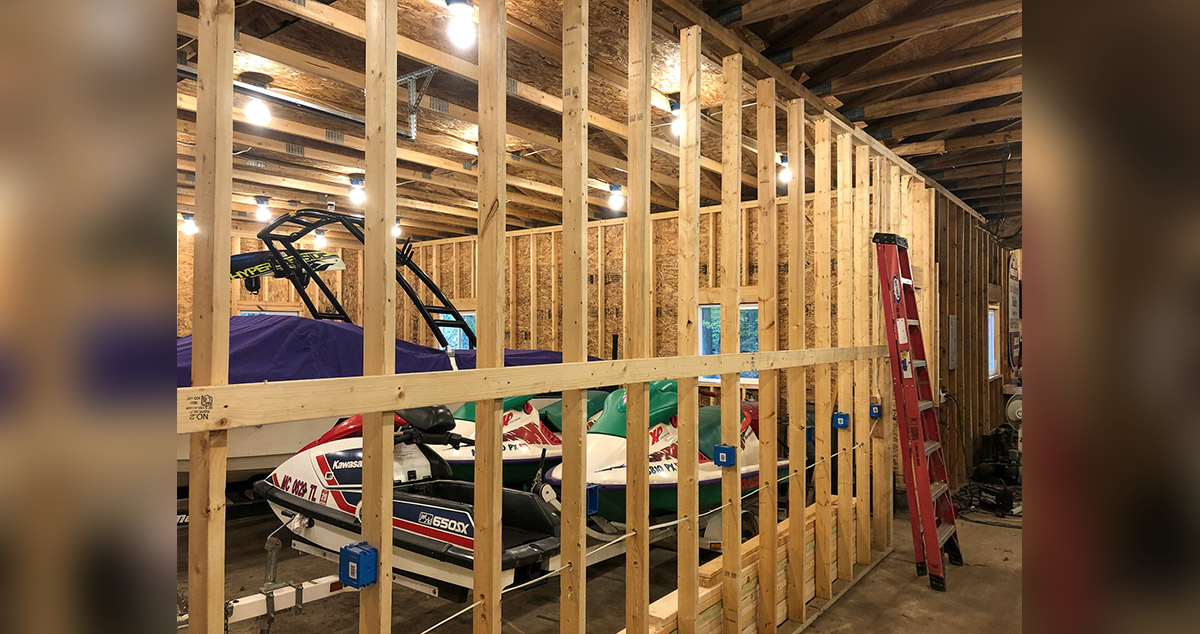 Back Garage Remodel/Addition - Project by Andy at Menards®