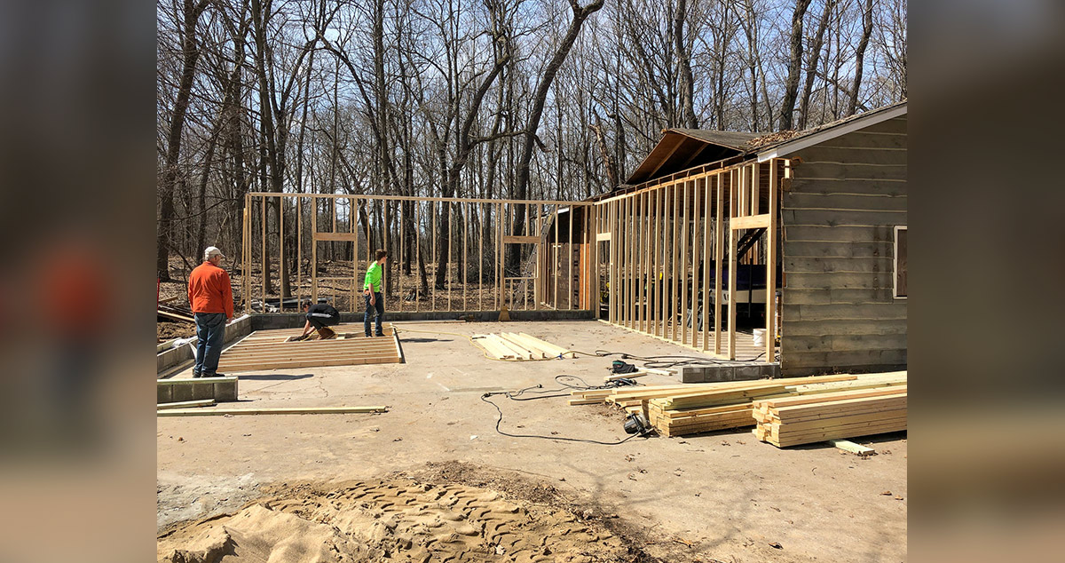 Back Garage Remodel/Addition - Project by Andy at Menards®