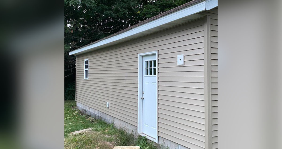 Custom Garage - Project by Dennis at Menards®