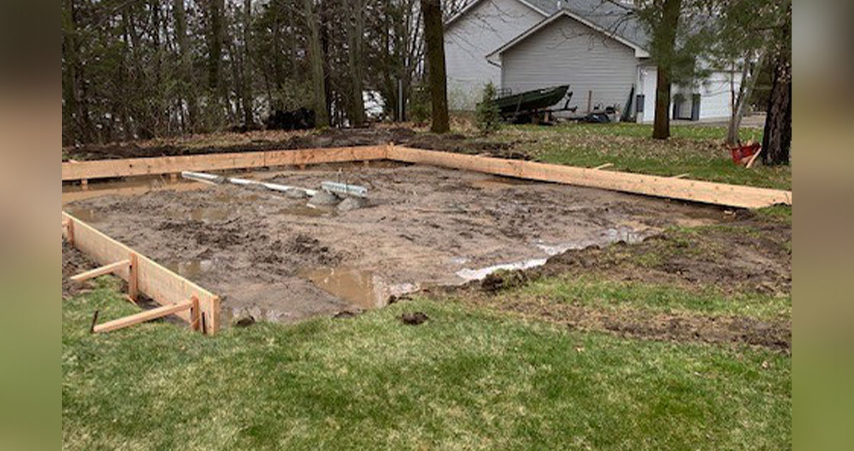 Custom Garage - Project by Dennis at Menards®