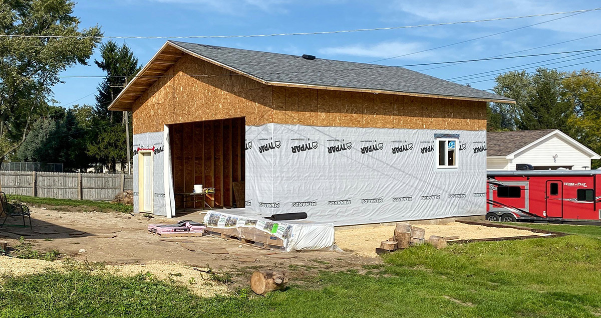 Detached Garage from Menards - Project by Michael at Menards®