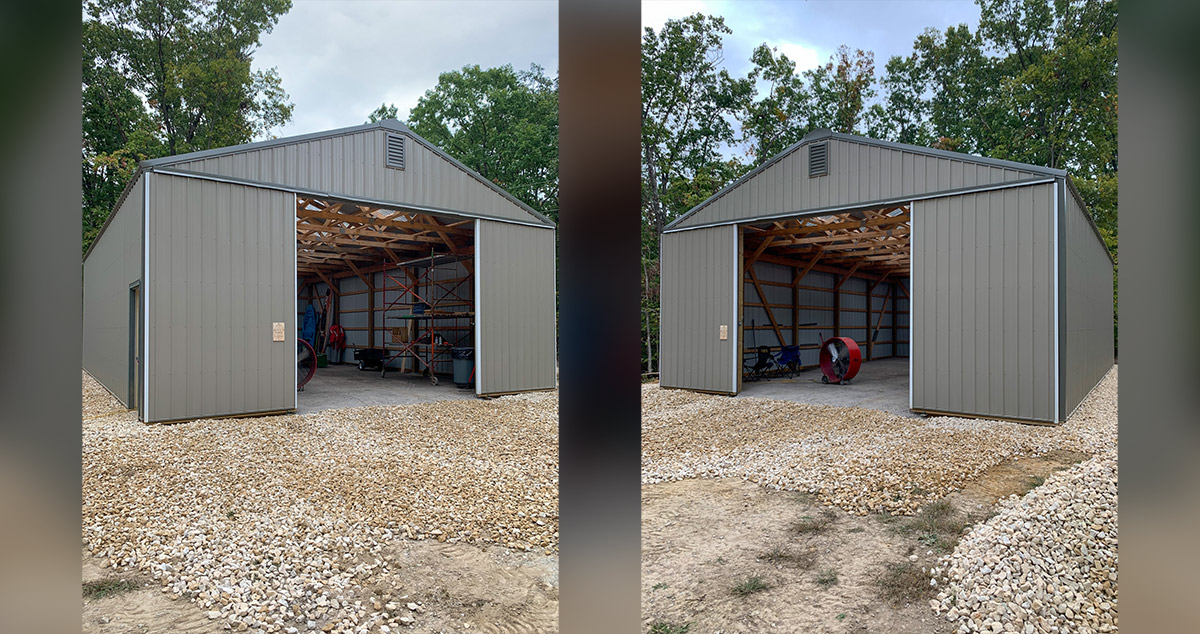 Easy Pole Barn - Project by Joleen at Menards®