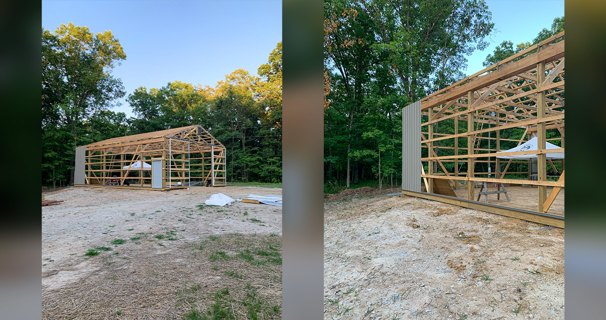 Easy Pole Barn - Project by Joleen at Menards®