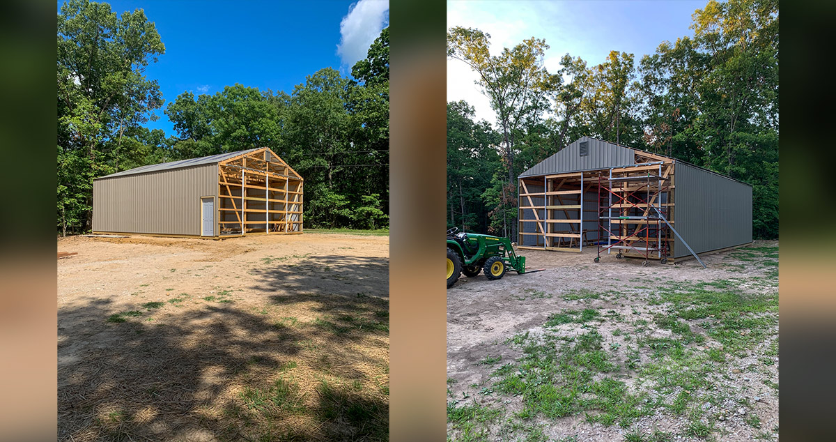 Easy Pole Barn - Project by Joleen at Menards®