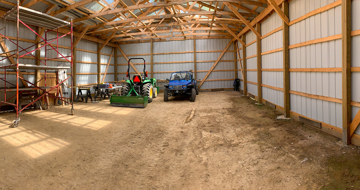 Easy Pole Barn - Project by Joleen at Menards®