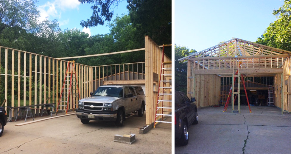 Garage Addition - Project by Carlos at Menards®