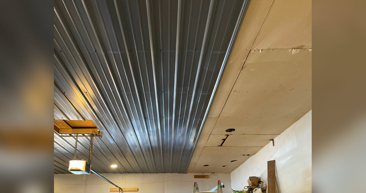 Garage Ceiling - Project by Kristina at Menards®