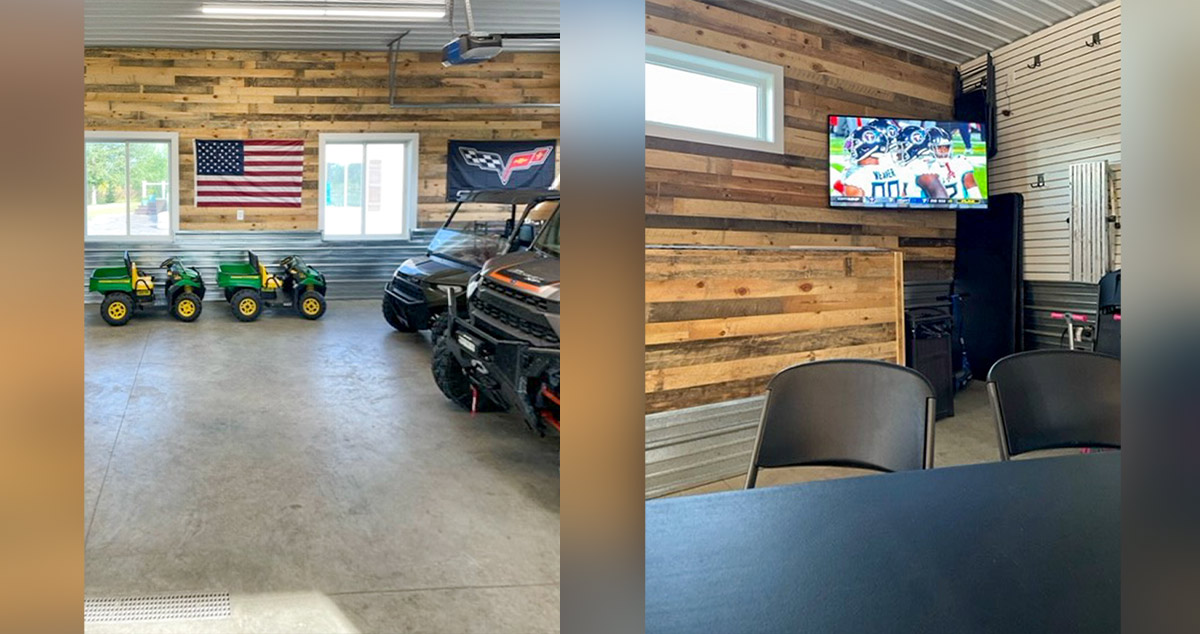 Modified Randall Garage - Project by Jared at Menards®