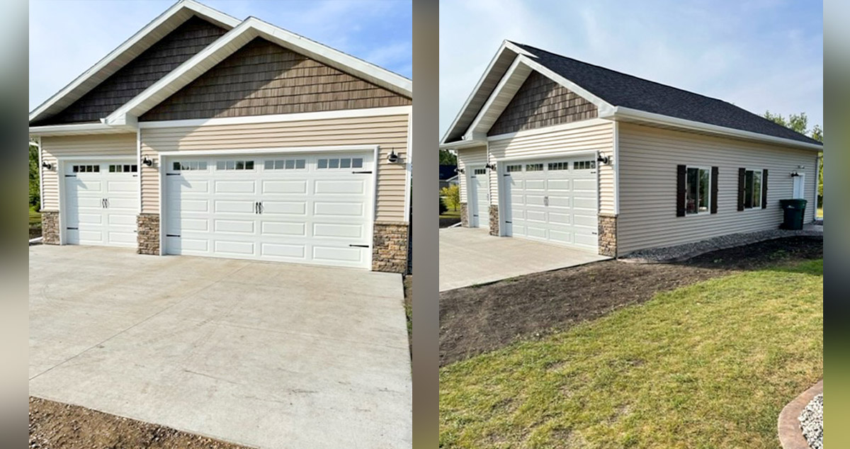 Modified Randall Garage - Project by Jared at Menards®