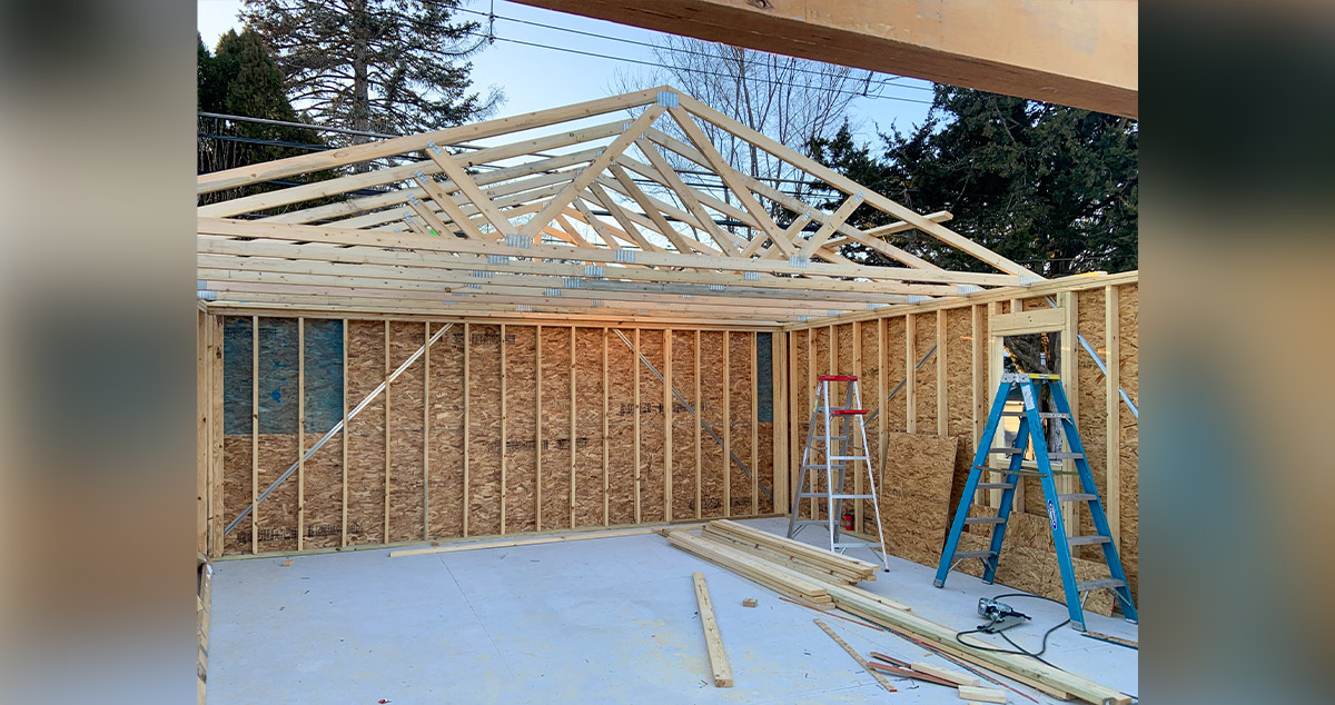 New 22 x 24 Garage - Project by Randy at Menards®