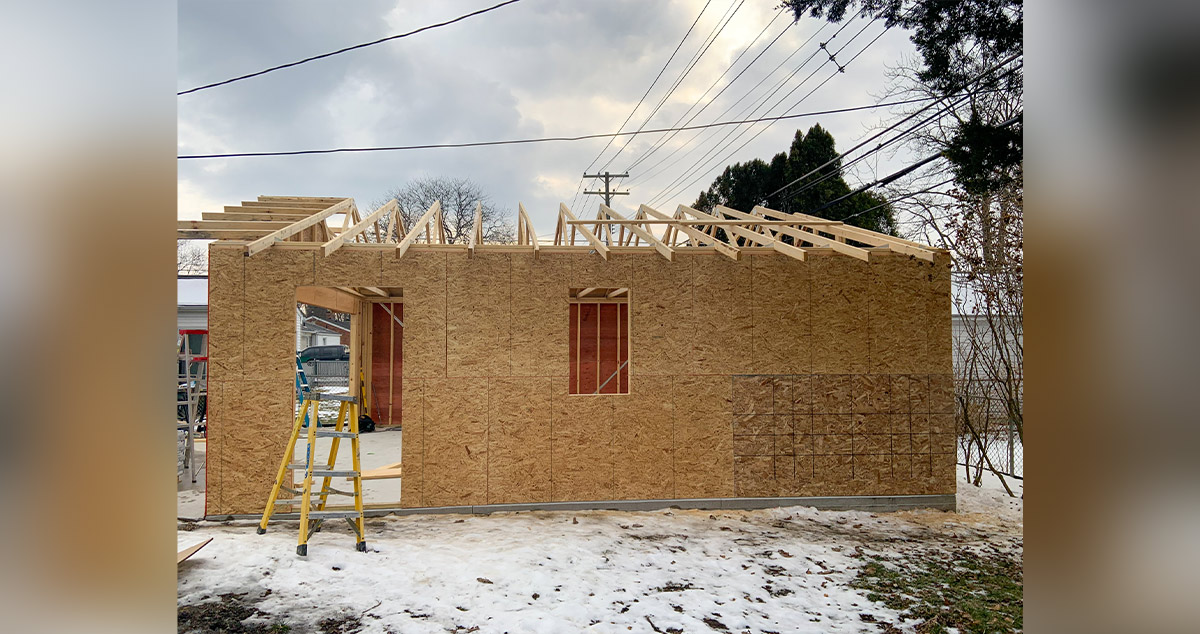 New 22 x 24 Garage - Project by Randy at Menards®