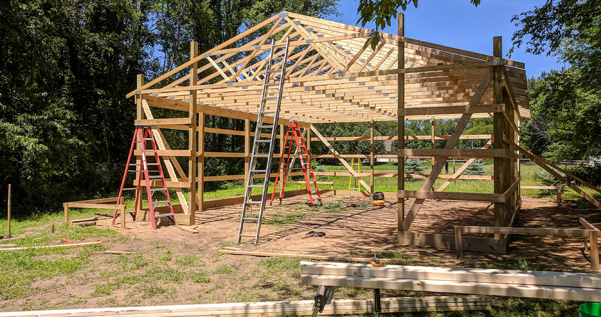 New Pole Barn - Project by Douglas at Menards®
