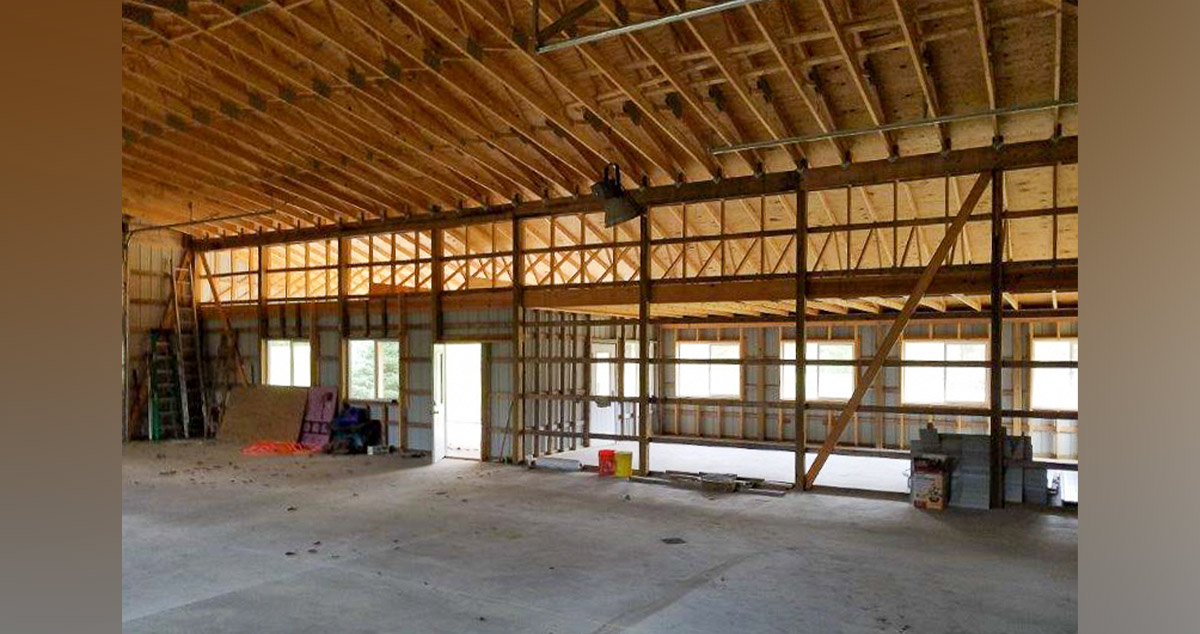 One-Man Pole Barn - Project by Matt at Menards®