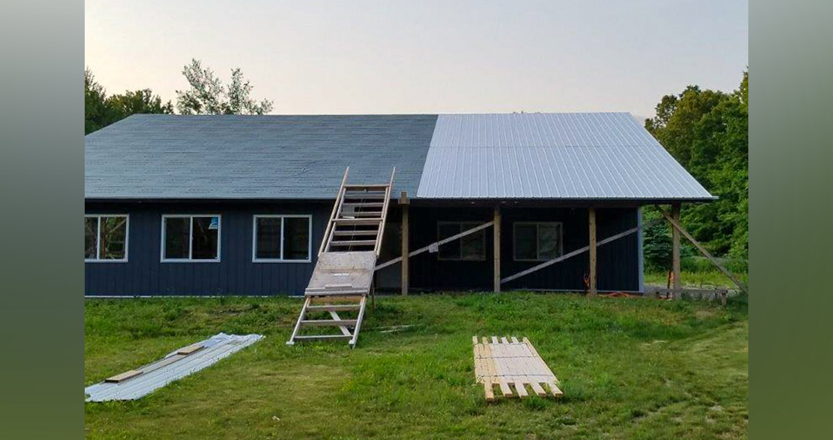 One-Man Pole Barn - Project by Matt at Menards®