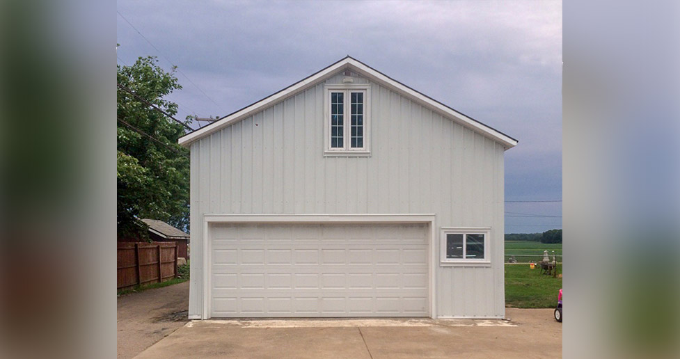 Pro-Rib Barn Siding - Project by Damon at Menards®