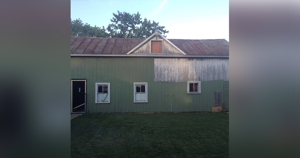 Pro-Rib Barn Siding - Project by Damon at Menards®