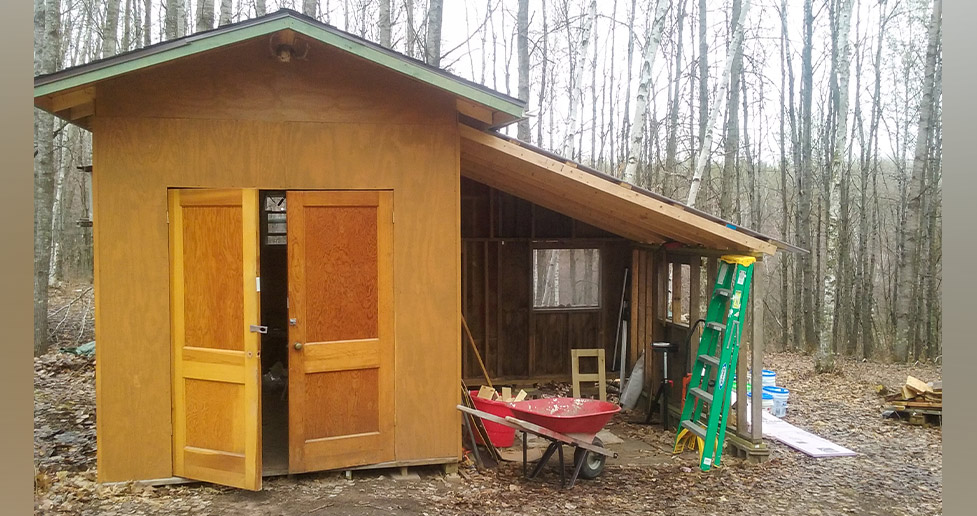 Work Shed, Wood Shed - Project by James at Menards®