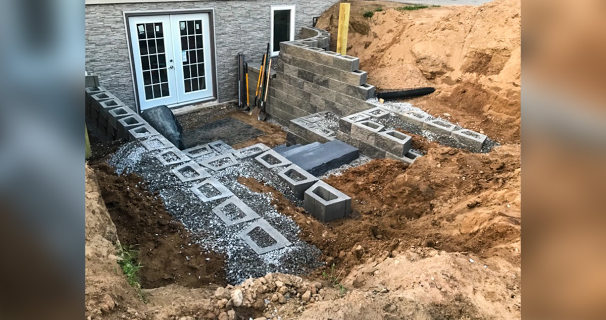 Basement Walk-Up - Project by Chris at Menards®