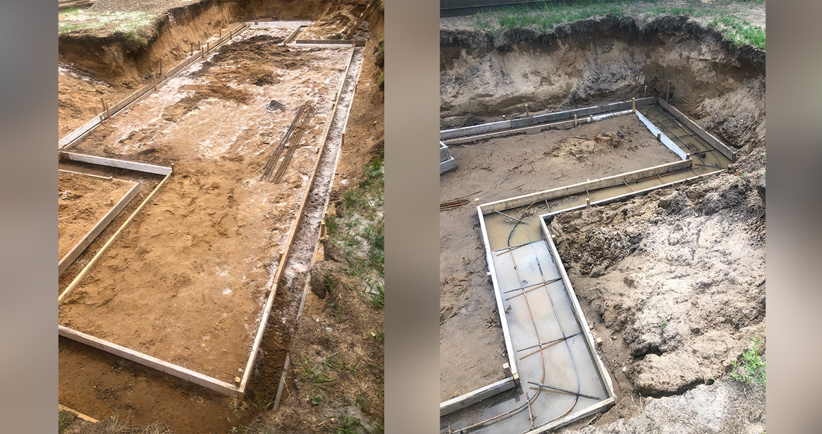 Container House Basement - Project by Chad at Menards®