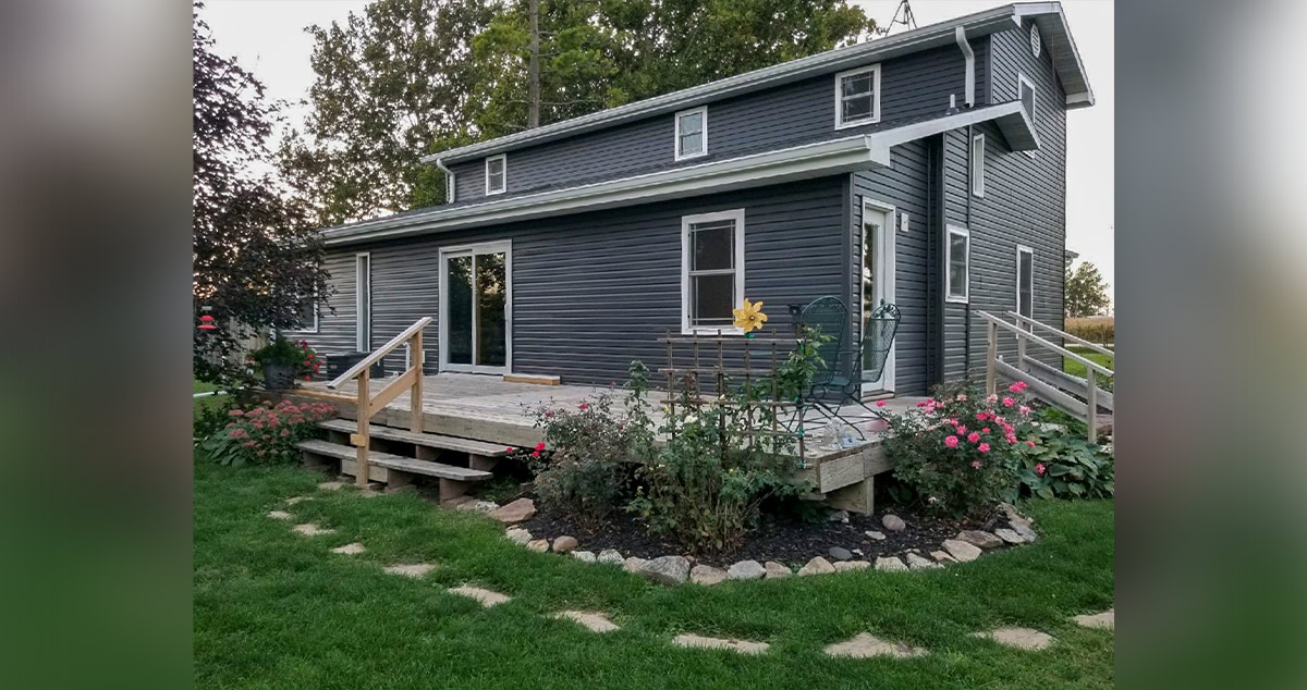 Exterior Home Makeover - Project by Brandon at Menards®