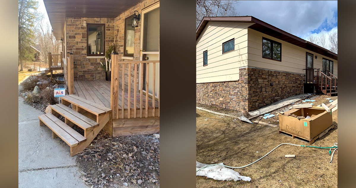 Exterior Lake House Renovation - Project by Jeff at Menards®
