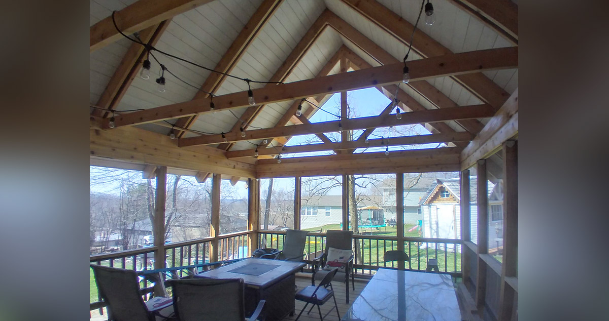 Flared Cedar Summer Retreat - Project by Fred at Menards®