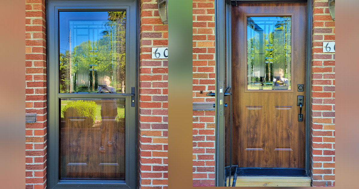 Front Door Remodel - Project by Jewell at Menards®