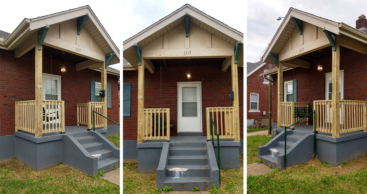 Front Porch Replacement - Project by Andrew at Menards®