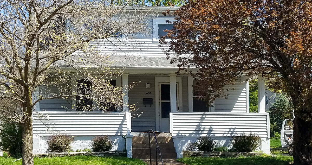 Front Porch Transformation - Project by Pam at Menards®