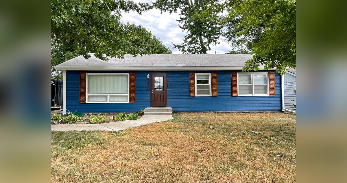 Front Remodeled - Project by Todd & Georgina at Menards®