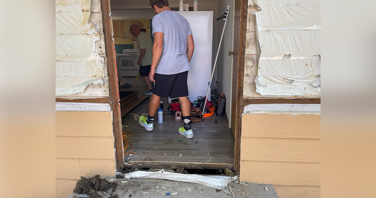 Front Remodeled - Project by Todd & Georgina at Menards®