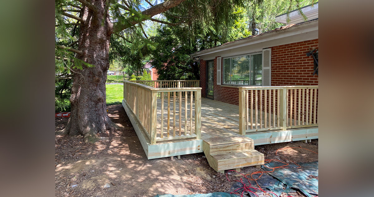 My Aunts Front Porch - Project by Steve at Menards®